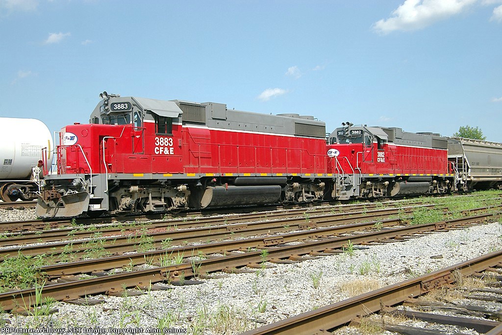 CF&E GP38-2 3883
